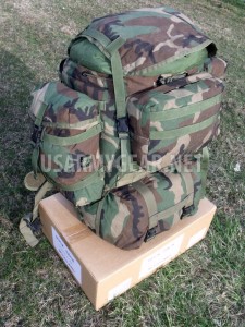 Made in USA Army Molle 2 Large Ruck Sack Woodland Backpack System Set ...