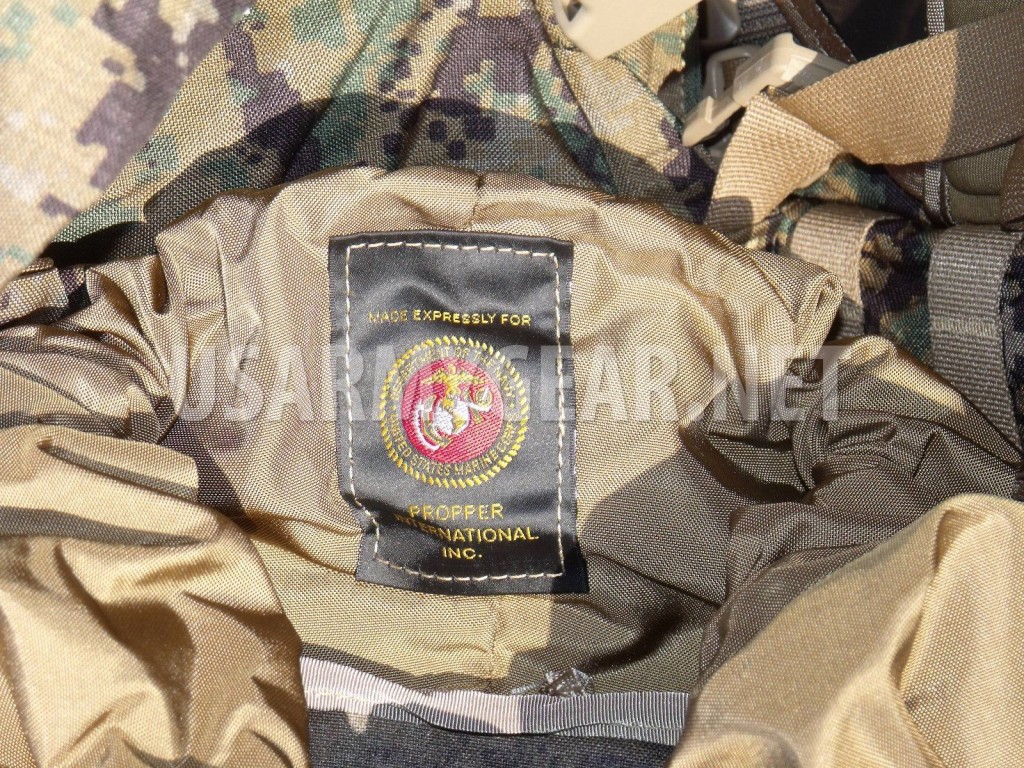 New USMC GEN 2 Marpat ILBE Main Pack, Shoulder Straps, Lid, Radio Pouch ...
