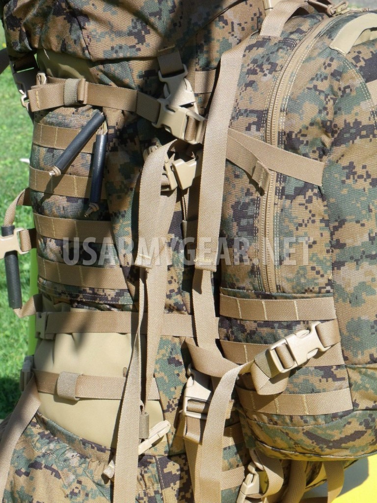 New USMC ILBE Marpat Marine Assault 3 Days Back Pack + Coyote Pouches ...