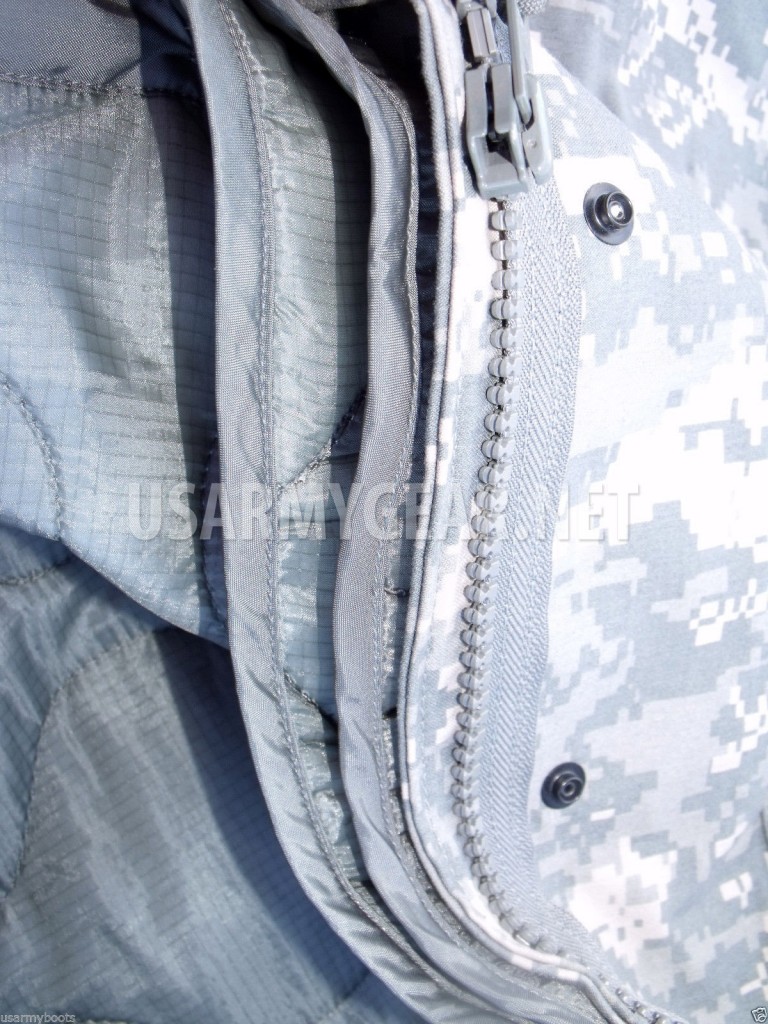 New Made in USA M-65 Foliage Green Quilted Cold Weather Field Coat ...