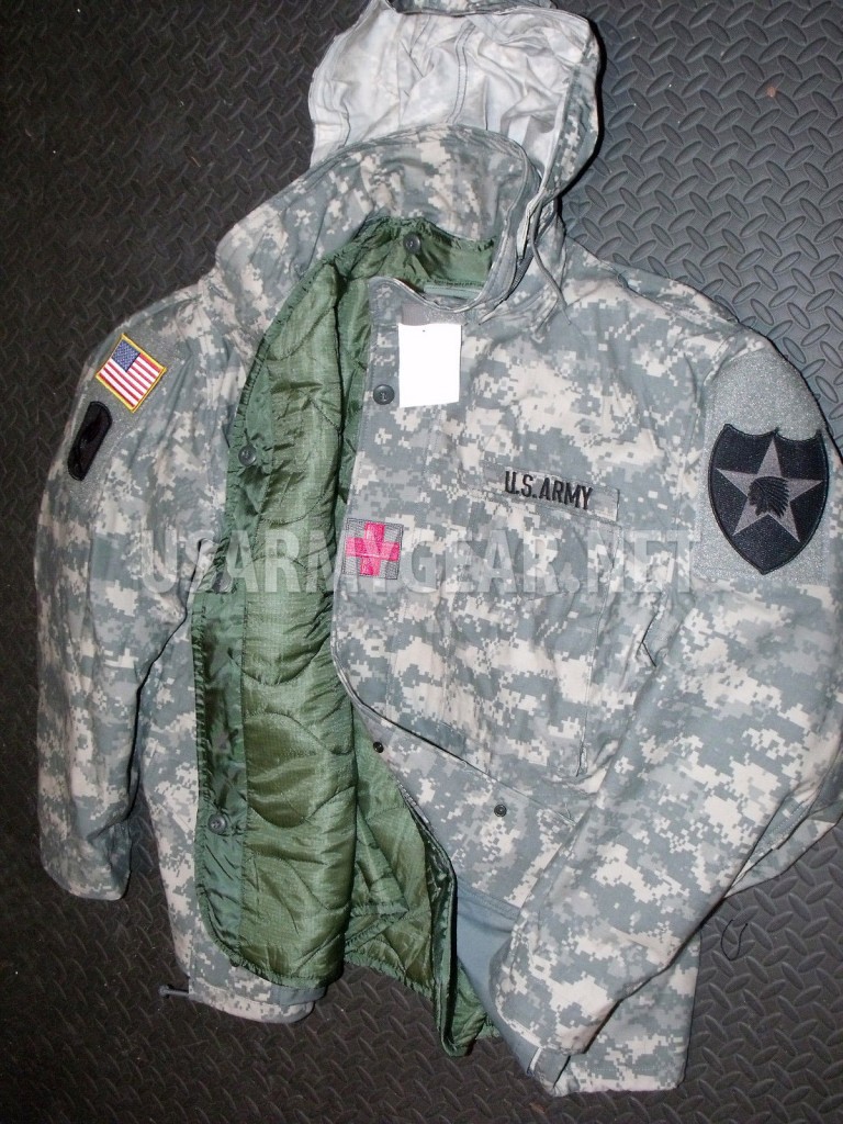 New Acu Military M-65 Field Cold Weather Combo Coat Jacket + Liner ...