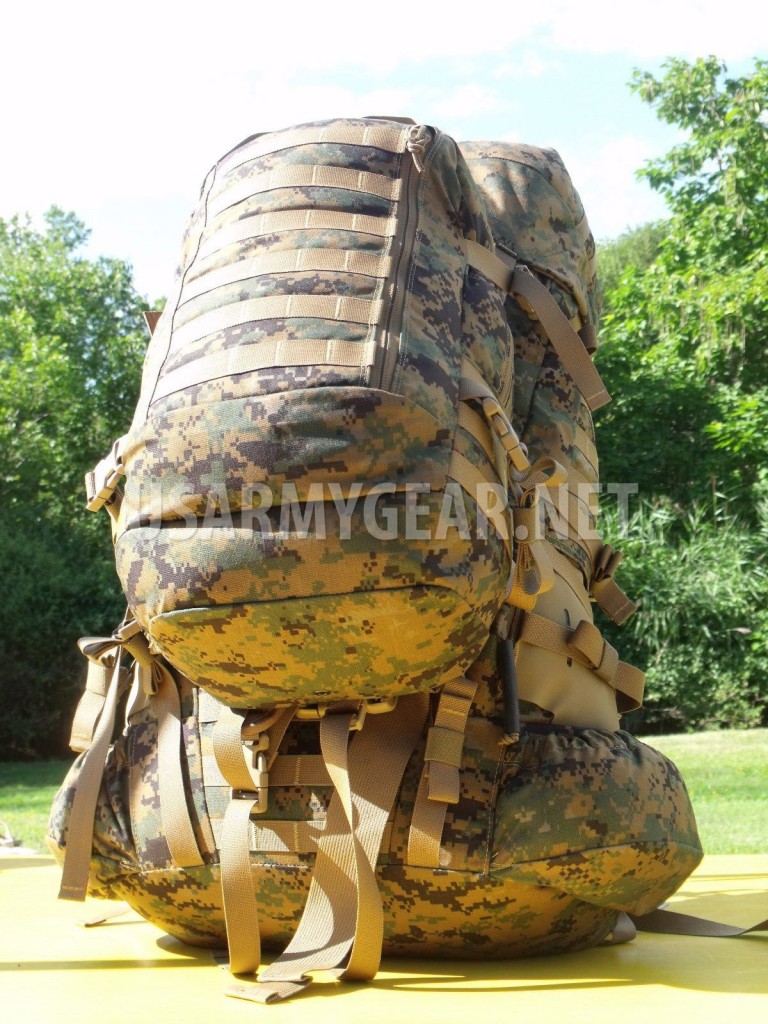 New USMC ILBE Marpat Marine Assault 3 Days Back Pack + Coyote Pouches ...
