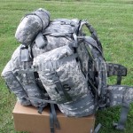 Made in USA Army Molle 2 Large Ruck Sack Woodland Backpack System Set ...