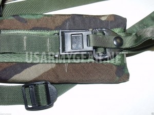 MOLLE II US Army SDS Woodland Back Pack Frame Shoulder Straps w Quick ...