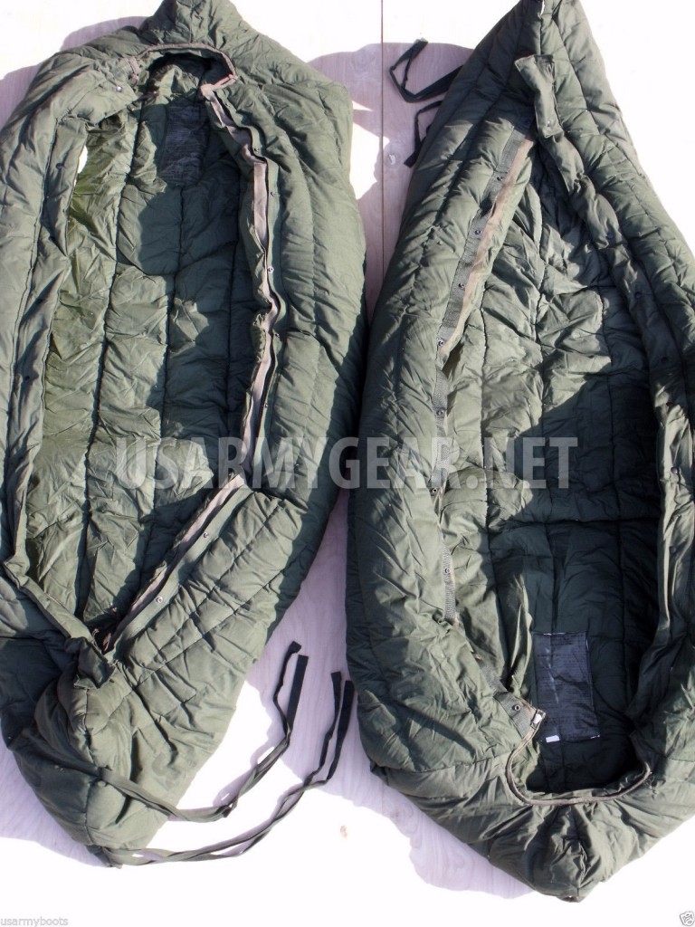 Made in USA USMC Army Intermediate Cold Weather ECW GI Sleeping Bag ...