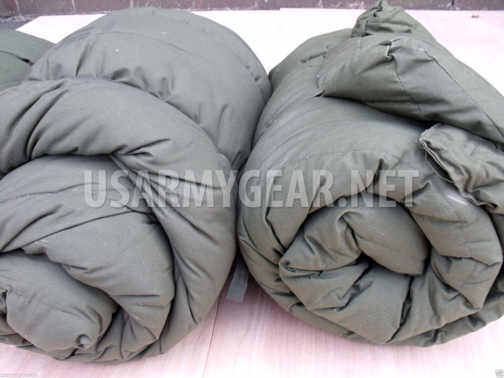 Made in USA USMC Army Intermediate Cold Weather ECW GI Sleeping Bag ...