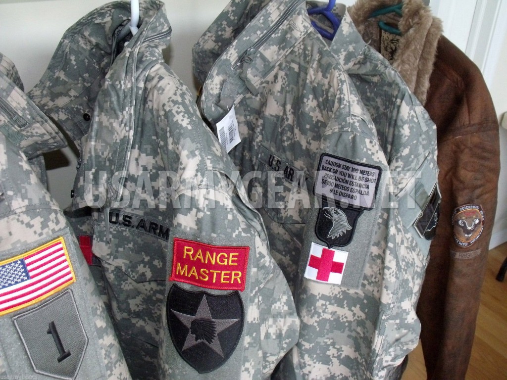 New 101st Airborne Division ACU Velcro Patch Set + US Army Tab – US ...