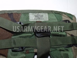 MOLLE II US Army SDS Woodland Back Pack Frame Shoulder Straps w Quick ...