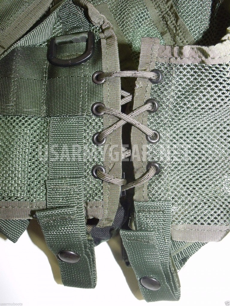 2 US Army Tactical Woodland Load Bearing Vest, LBV GI – US Army Gear