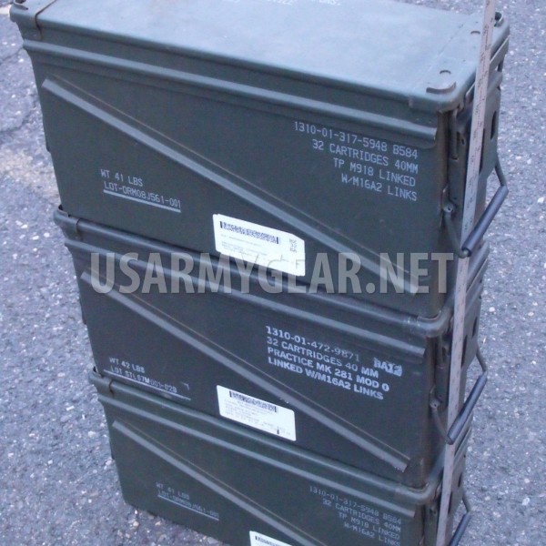 1 New Ammo Can, Large Tool Carrier, Large Military Metal Storage Box ...
