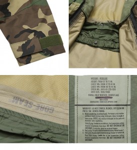 US Army Cold Wet Weather Gen 2 ECWCS Woodland Goretex Parka Jacket L/R ...
